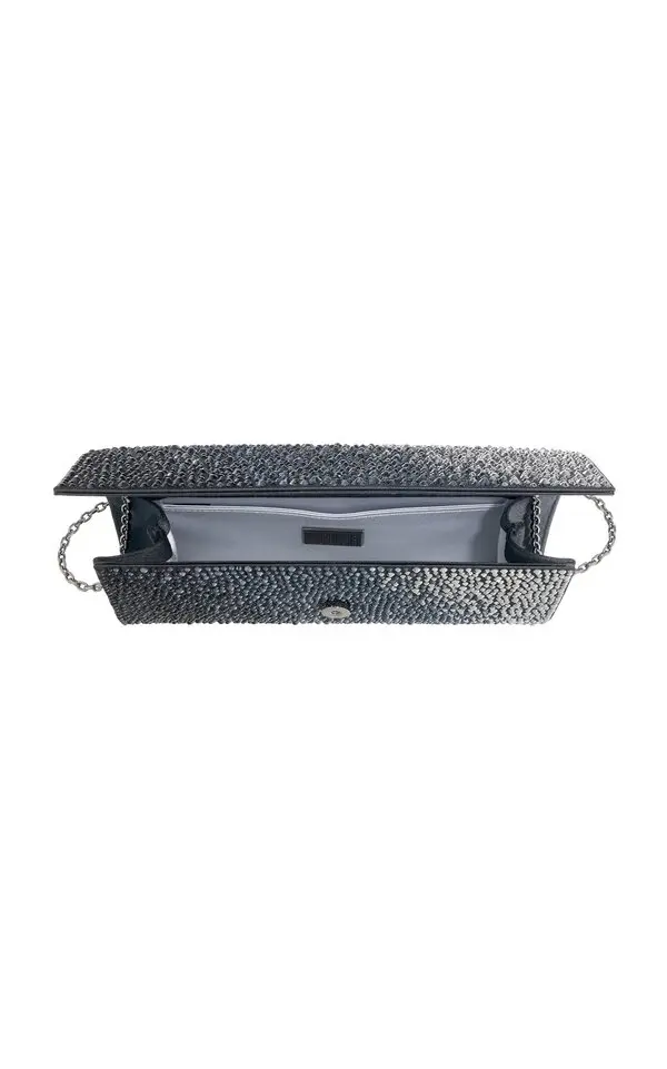 Judith Leiber Caviar Perry Gradient Clutch
