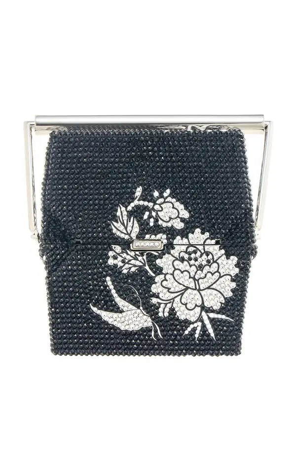 Judith Leiber Bamboo Take Out Box Clutch