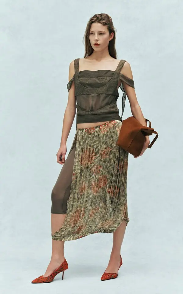 Christopher Esber Cleo Utility Cotton-silk Suspended Top