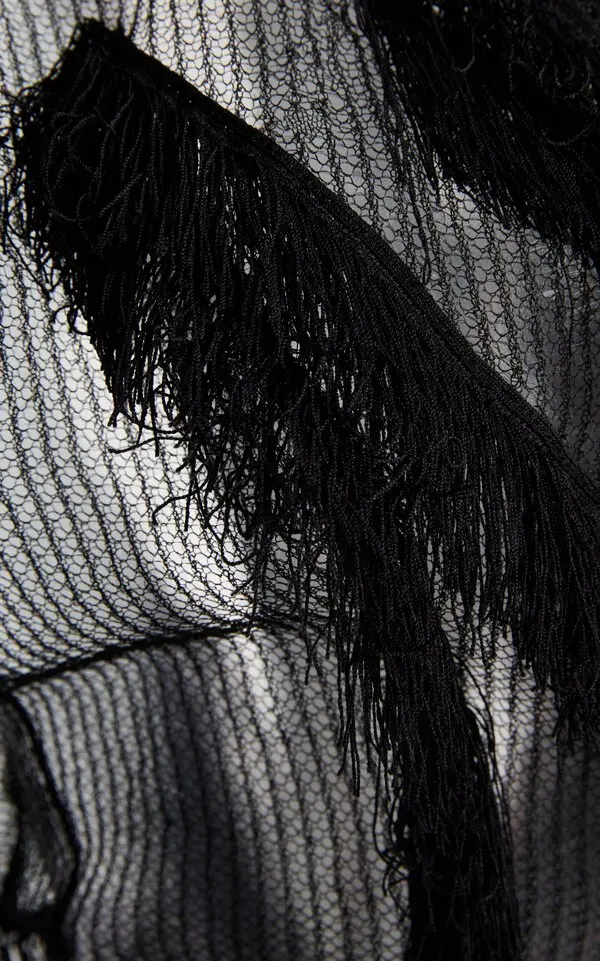 Christopher Esber Ravelle Sheer Knit Top