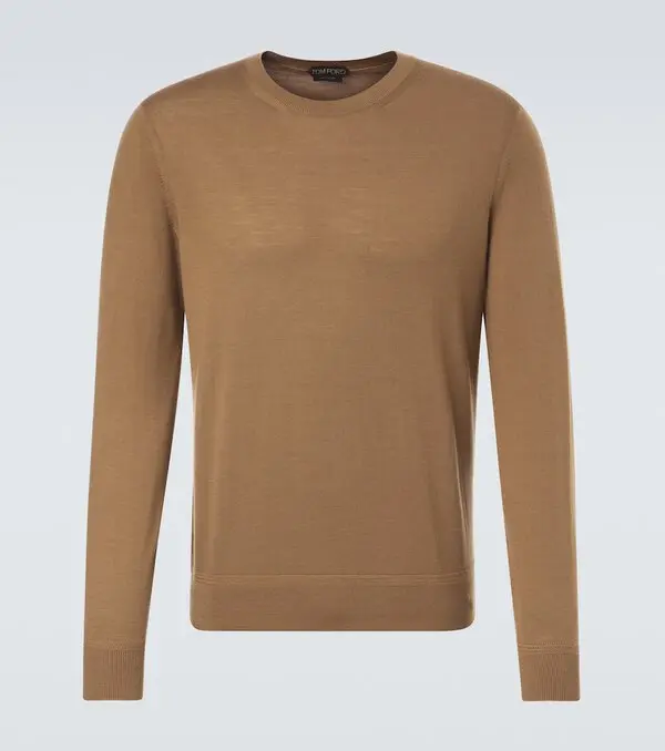 TOM FORD Wool Sweater - Brown