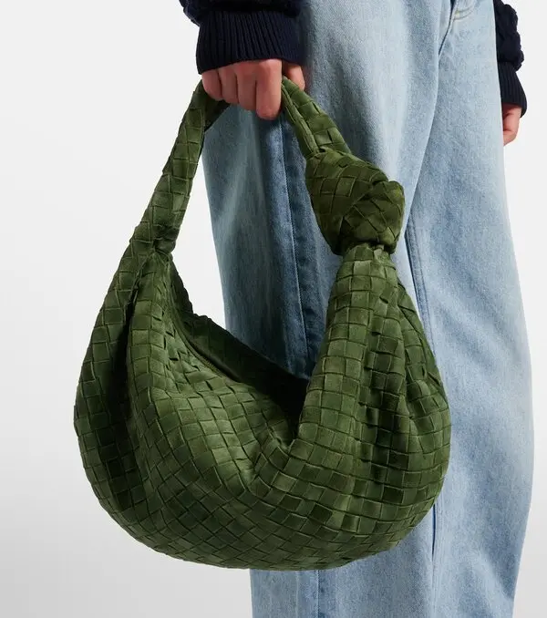 Bottega Veneta Jodie Small Suede Shoulder Bag