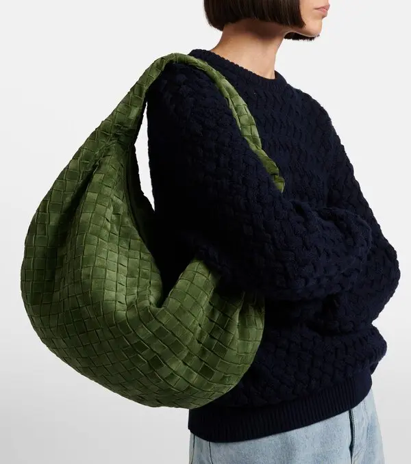 Bottega Veneta Jodie Small Shoulder Bag - Green