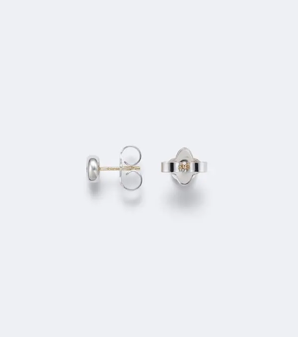 David Yurman Sterling Diamond Earrings