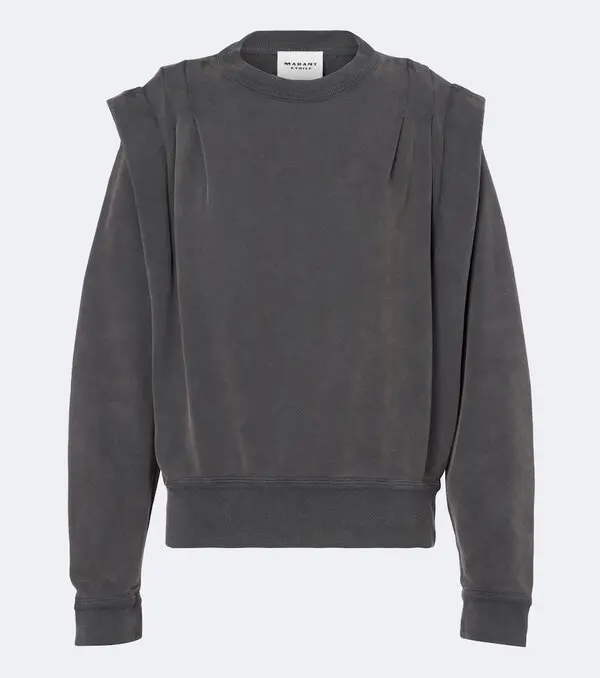 MARANT ETOILE Soldy Cotton Jersey Sweatshirt