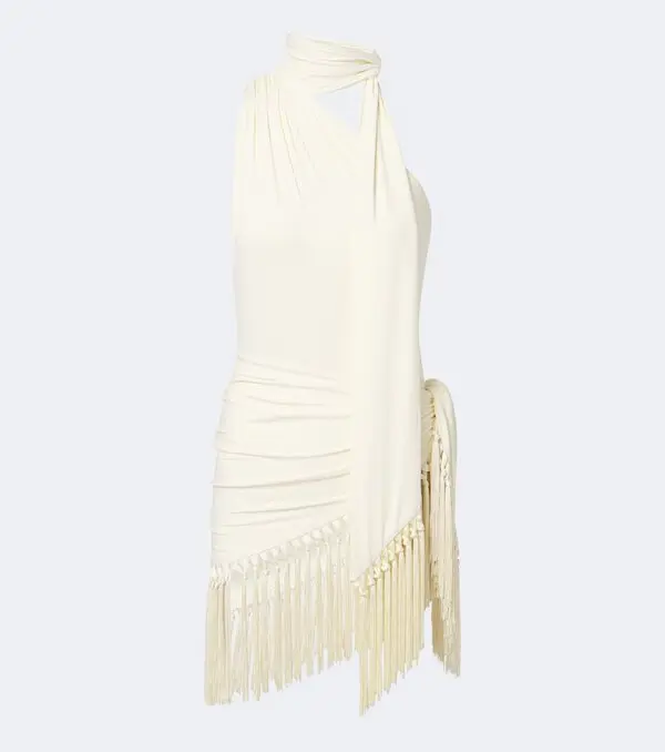 TALLER MARMO Two-piece Swimsuit And Beach Cover-up Set - White