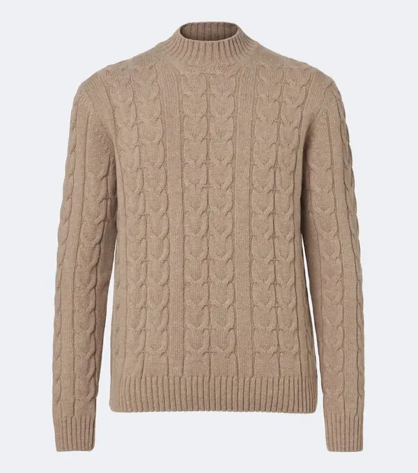 Incotex Cable-knit Virgin Wool Sweater