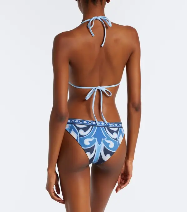 La DoubleJ Printed Bikini Bottoms