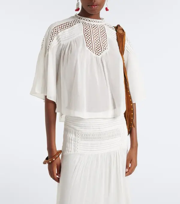 MARANT ETOILE Parina Blouse - White