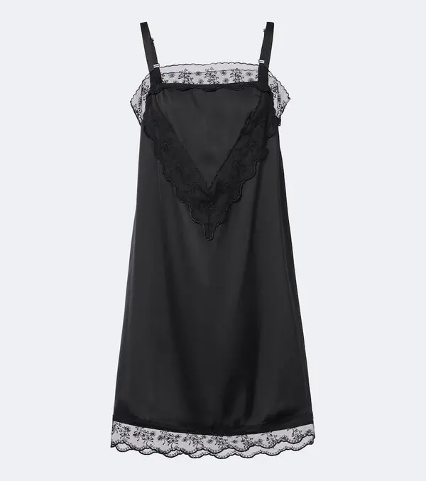 Simone Rocha Lace-trimmed Minidress