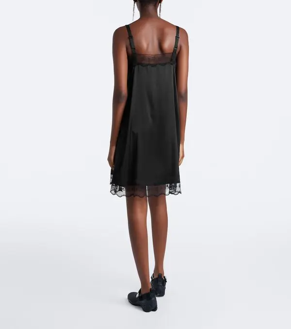 Simone Rocha Lace-trimmed Minidress