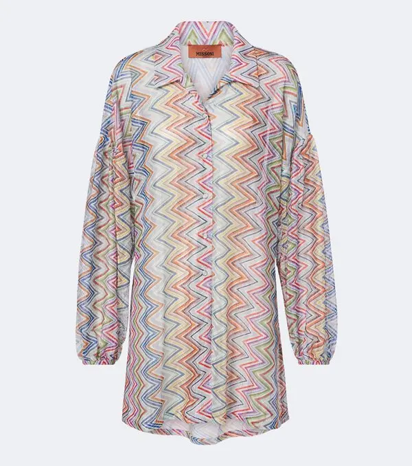 Missoni Zigzag Oversized Shirt - Multicoloured
