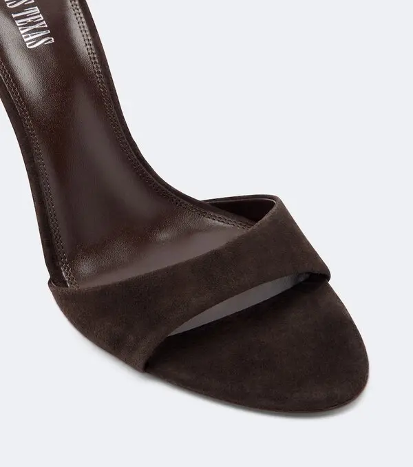Paris Texas Lidia Suede Mules - Brown