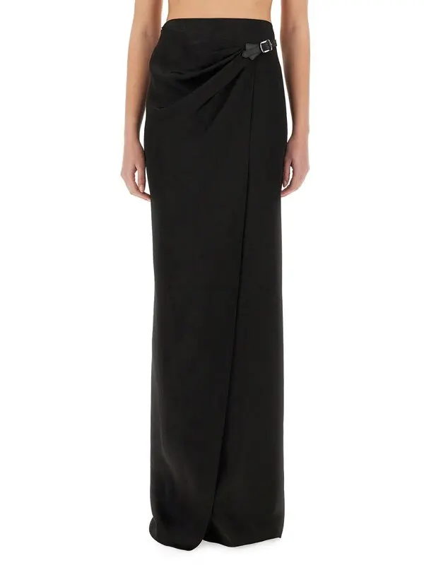 TOM FORD Maxi Wrap Skirt With Belt