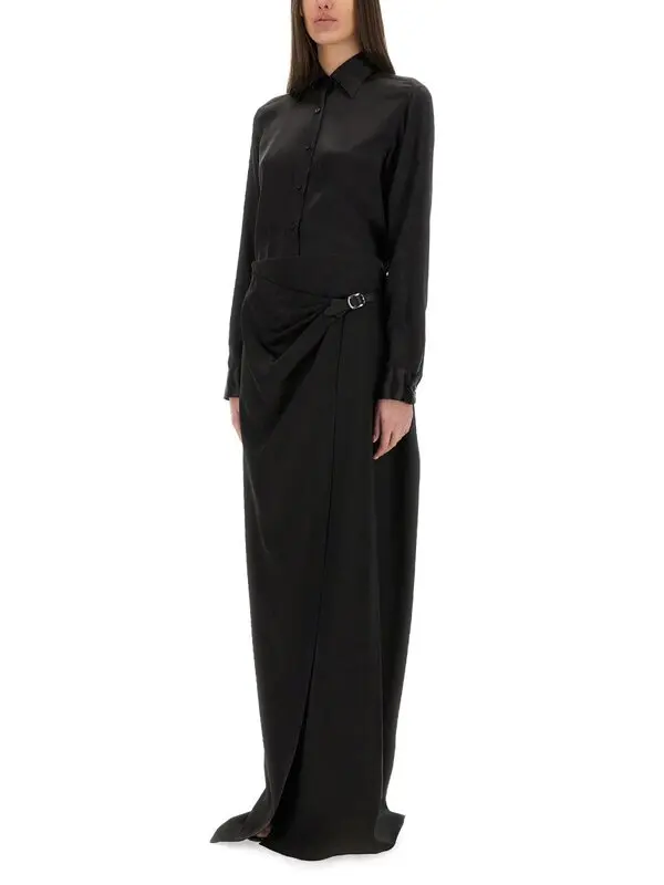 TOM FORD Maxi Wrap Skirt With Belt