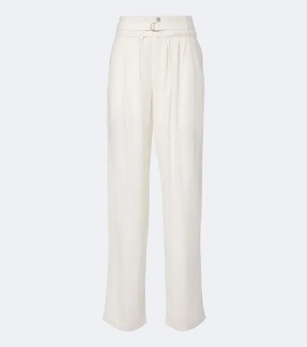 MARANT ETOILE Celia Wide-leg Pants - White