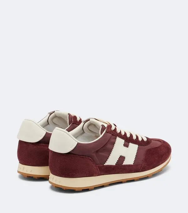 Hogan Athletic Suede Lace-up Sneakers