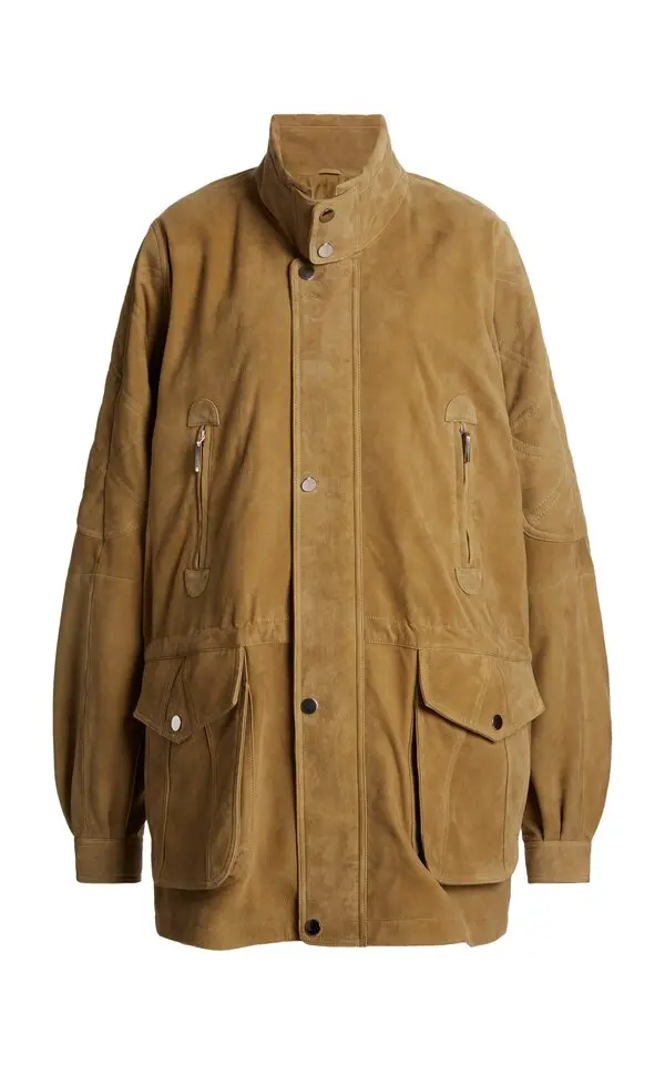 Christopher Esber Hunt Leather Jacket - Brown
