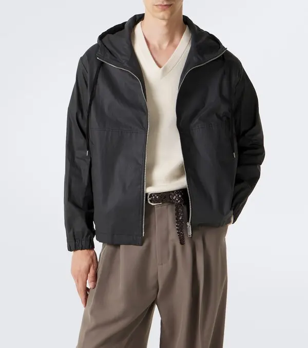 Studio Nicholson Hooded Cotton Jacket