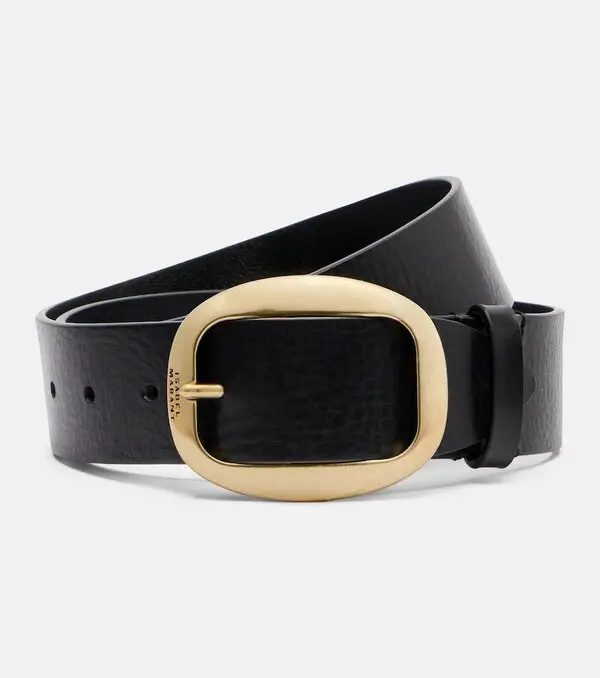 Isabel Marant Étoile Dara Leather Belt - Black
