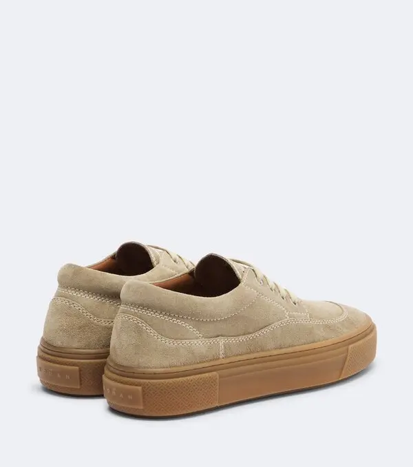 Hogan Crosswind Suede Platform Sneakers