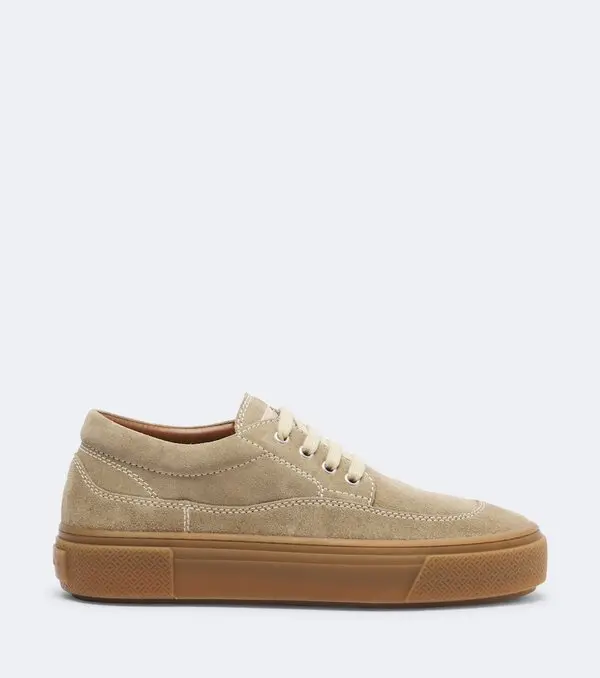 Hogan Crosswind Suede Platform Sneakers