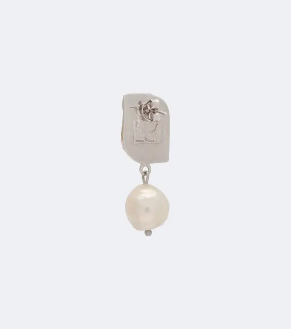 Magda Butrym Faux Pearl Drop Earrings