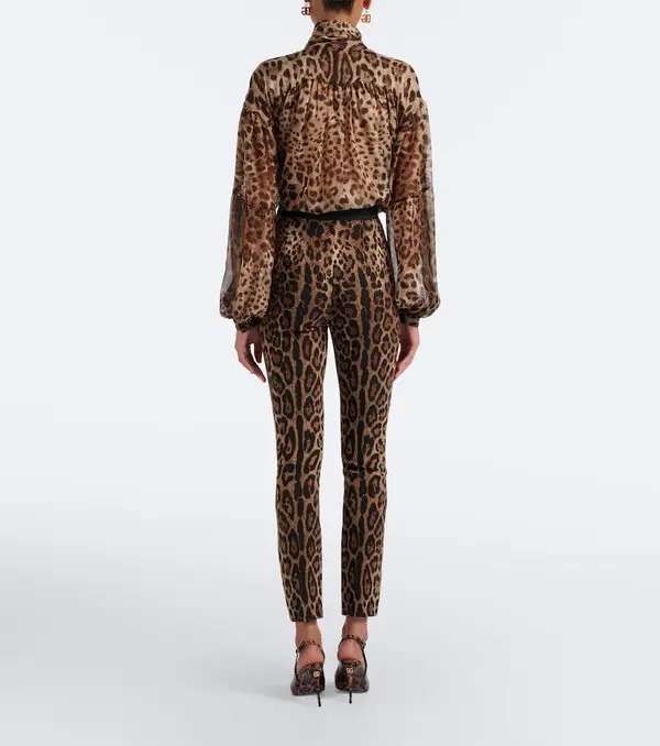 Dolce & Gabbana Leopard-print Leggings