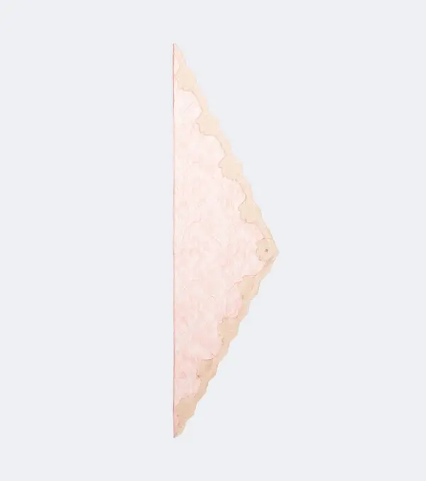 Valentino Garavani Vlogo Lace Scarf - Pink