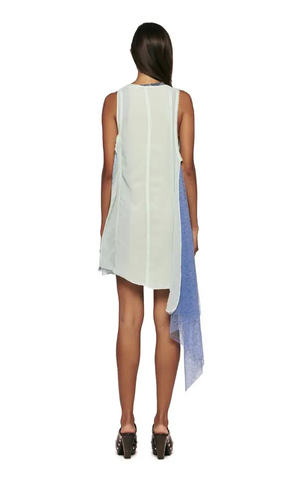 Christopher Esber Cleo Utility Silk Mini Dress