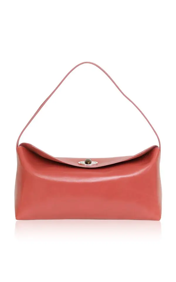 Christopher Esber Doba Quartz Turnlock Polished Shoulder Bag