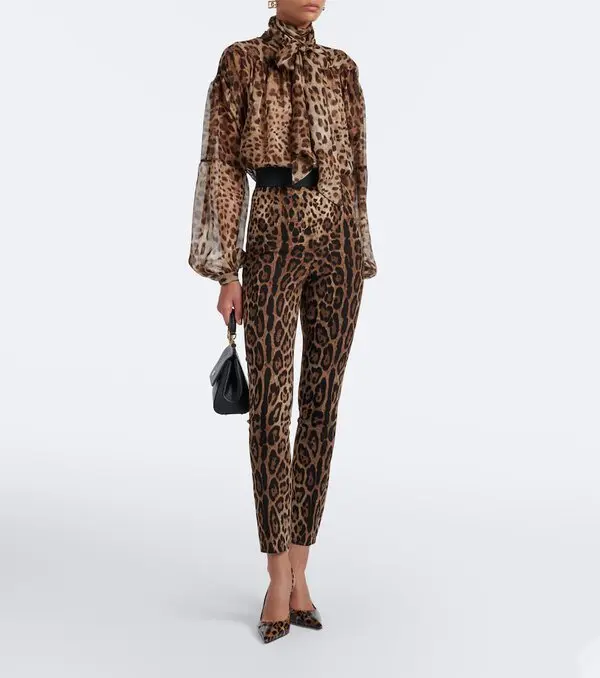 Dolce & Gabbana Leopard-print Leggings