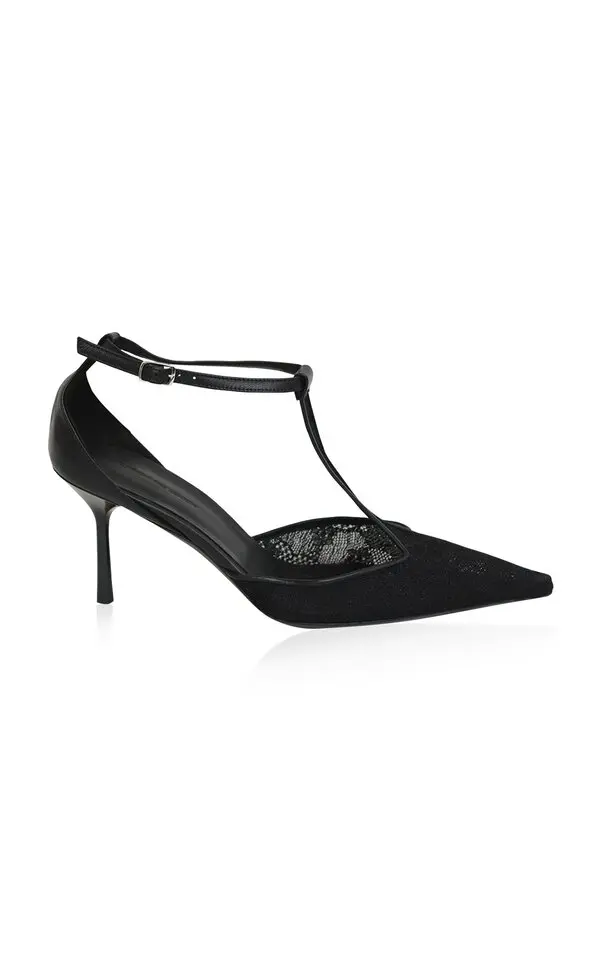Christopher Esber T-bar Hosiery Heel