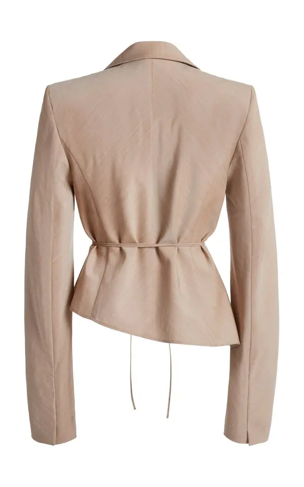 Christopher Esber Ren Bias Wool Blazer