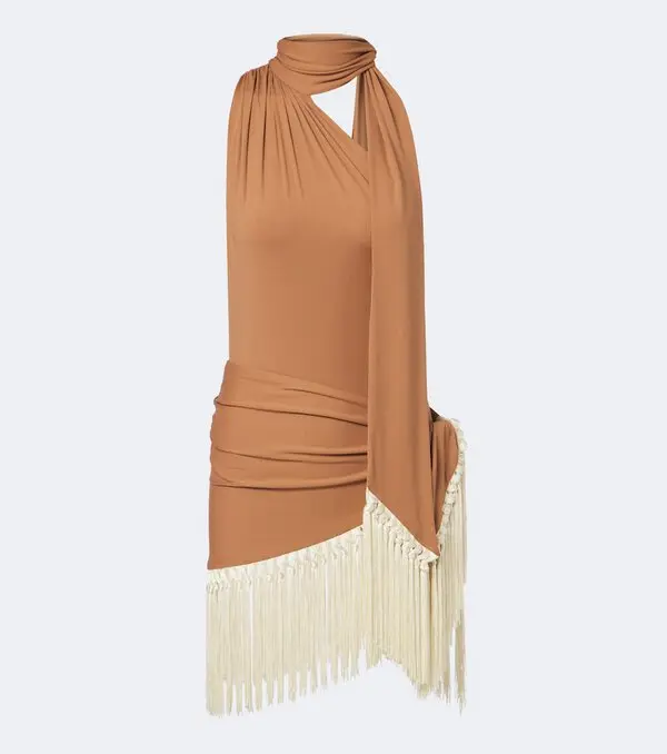 TALLER MARMO Two-piece Swimsuit And Cover-up Set - Brown