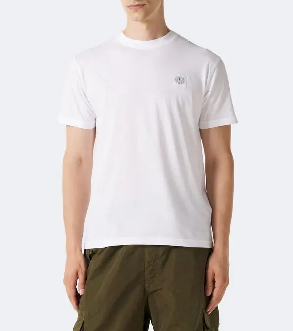 Stone Island Ghost Cotton Jersey T-shirt - White