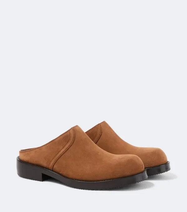 Dries Van Noten Suede Mules