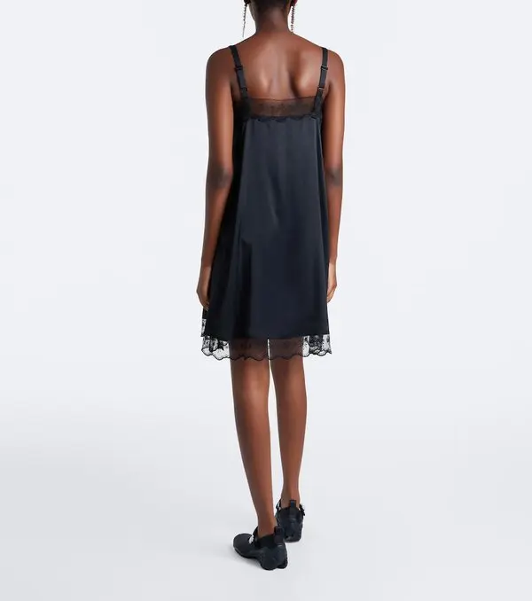 Simone Rocha Lace-trimmed Minidress