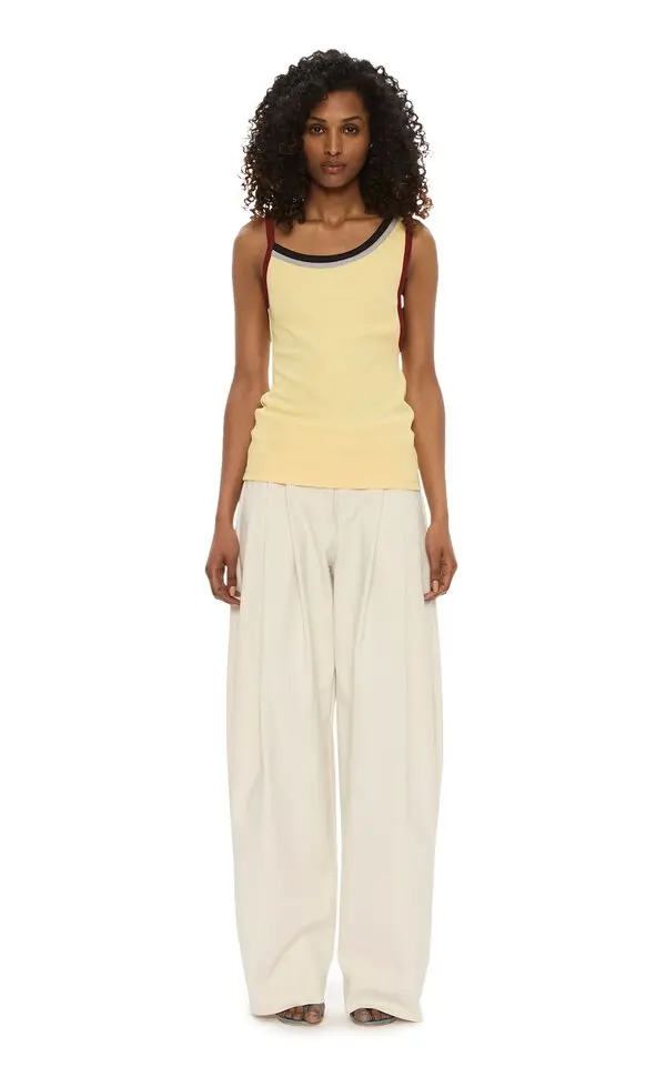 Christopher Esber Asymmetric Multi Verner Tank Top