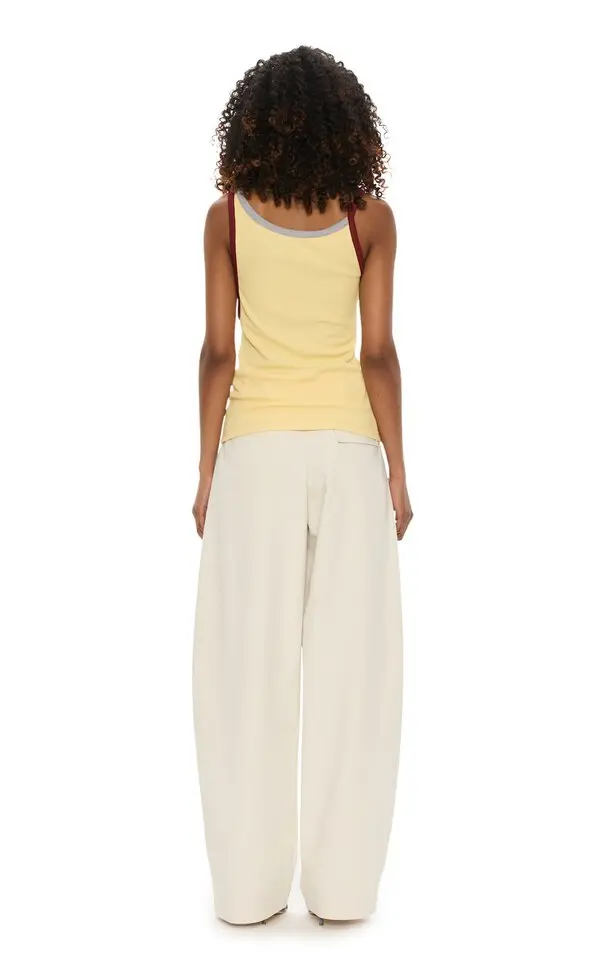 Christopher Esber Asymmetric Multi Verner Tank Top
