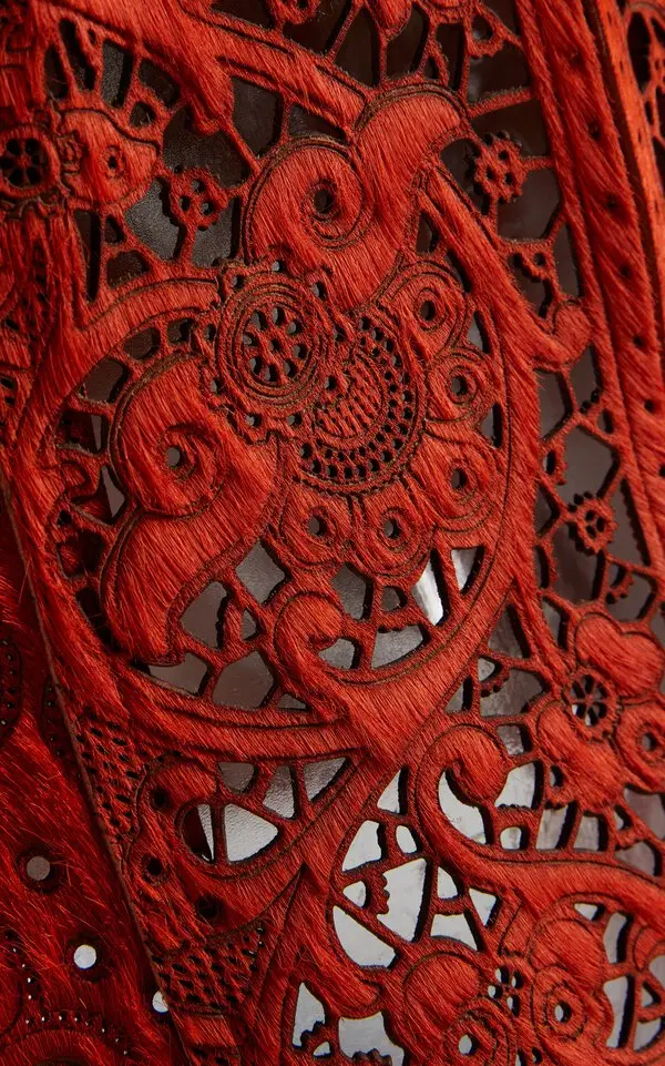 Christopher Esber Venise Lasercut Leather Jacket