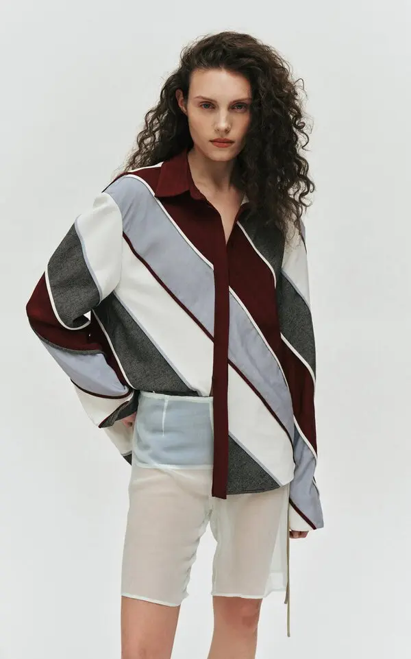 Christopher Esber Benji Fragment Cotton Top