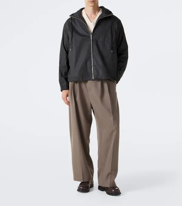Studio Nicholson Hooded Cotton Jacket