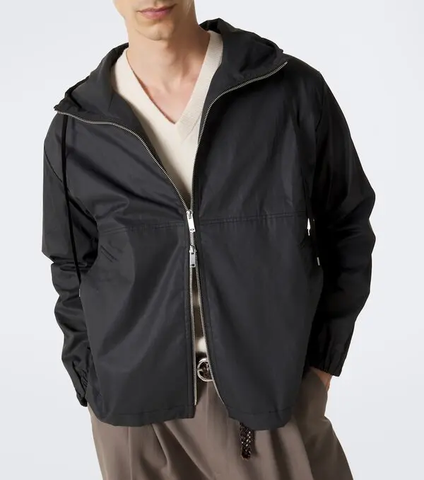 Studio Nicholson Hooded Cotton Jacket