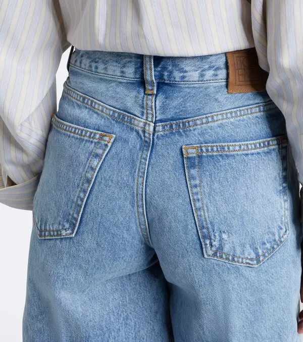 TOTEME Organic Cotton Bermuda Shorts