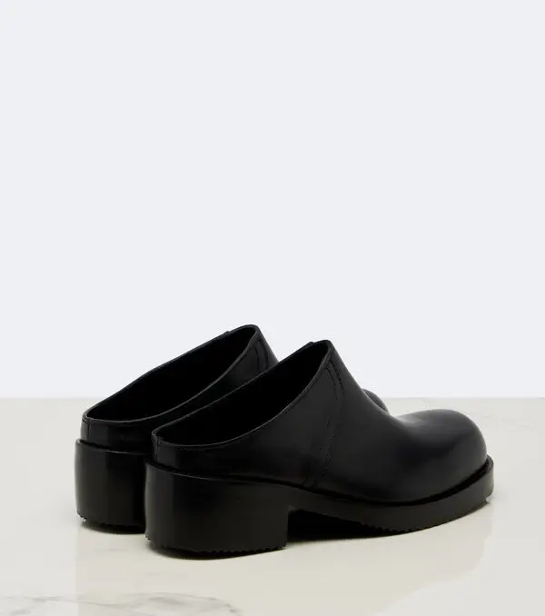 Dries Van Noten Leather Mules