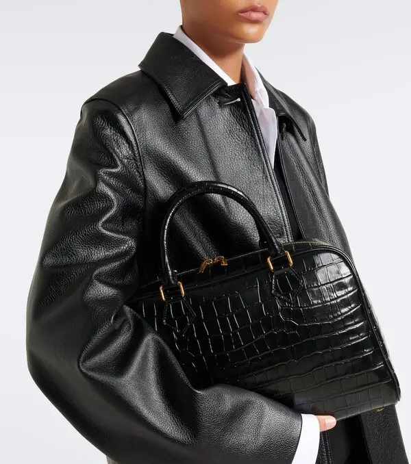 NILI LOTAN Jaclyn Bowling Bag - Black