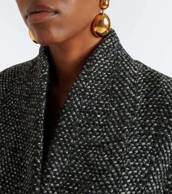 MARANT ETOILE Tweed Jacket - Black