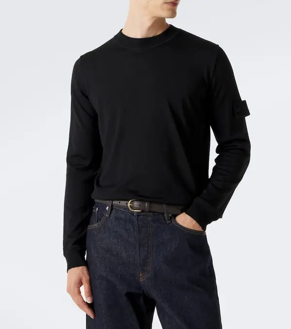 Stone Island Ghost Virgin Wool Sweater