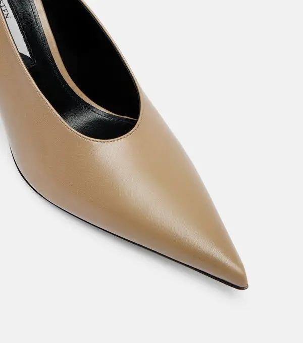 CHRISTEN Helix Leather Pumps